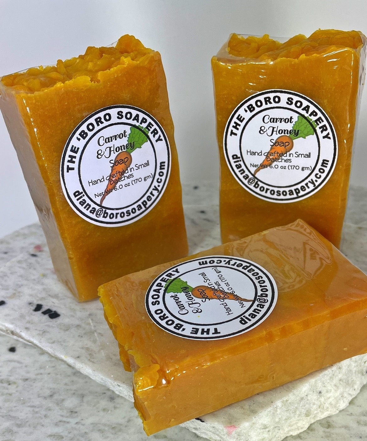 Soap - Carrots and Honey | 'BORO SOAPERY